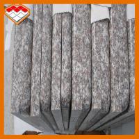 China Maple Leaf Red Polished Honed Granite Stone Tiles For Wall Stairs for sale