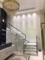 China 30mm Translucent Marble Jade Onyx Slab for Stairs for sale