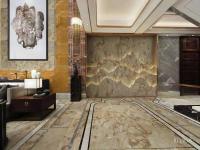 China Surface Finishing calacatta gold porcelain slab , marble table top slab for sale