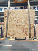 China Phoenix Calacatta Gold Marble Slab For Wall Panel for sale
