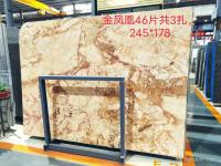 China Phoenix Calacatta Gold Marble Slab For Wall Panel for sale