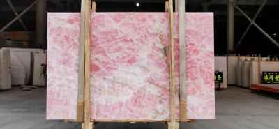 China Custom Straight Wooden Onyx Marble Slab 18-30mm Thickness for sale