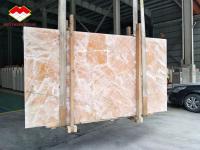 China Backlit Ice Age Onyx Marble Wall Panel Translucent Onyx Slab Agate Stone for sale