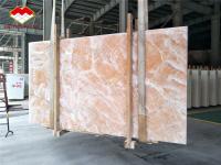 China Backlit Ice Age Onyx Marble Wall Panel Translucent Onyx Slab Agate Stone for sale