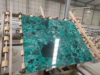 China Natural Green Terrazzo Marble Table Top terrazzo kitchen countertops for sale