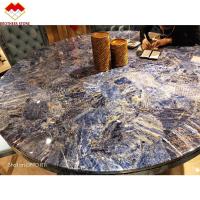 China Polished Gemstone Amethyst Faux Marble Panels For Decoration Wall Slab for sale