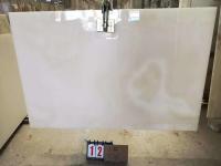 China 15mm Thickness Snow White Onyx Marble With Red Veins for sale