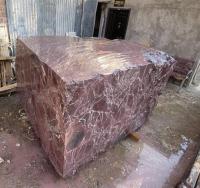 China Rosso Levanto Red Marble Flooring Border Smooth Looking for sale