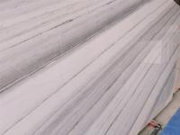China Glacier White Marble Stone Slab With Grey Veins 15mm Thickness for sale