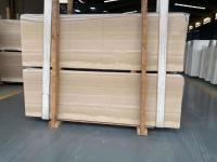 China Yellow Royal Wood Grain Marble Stone Slab For Lobby Waterjet Medallion for sale