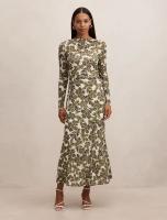 China Stylish Patterned Long Skirt for Elegant and Fashionable Look for sale