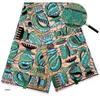 China Premium Java Wax African Print Fabric with Vibrant Pattern and Durable Color Made from High-Quality Cotton for sale