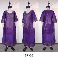 China Women’s African Traditional Dress with V-Neck Gold Embroidered Long Sleeve for Ceremonies for sale