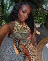 China African Print Two-Piece Set with Peplum Top and Skirt in African Wax Print Fabric Sleeveless Fashionable Cut and Lightweight Breathable Fabric for sale