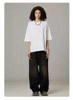 China Unisex Oversized Heavyweight Cotton T-Shirt for Streetwear and Casual Wear for sale