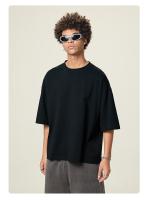 China Unisex Oversized Heavyweight Cotton T-Shirt for Streetwear and Casual Wear for sale