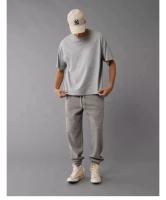 China Men’s Oversized Loose Fit Cotton T-Shirt with Breathable Fabric and Unisex Design for Streetwear for sale