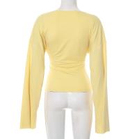 China Women’s Off-Shoulder Long Sleeve Top with Slim Fit and Stretch Fabric for Comfortable Wear for sale