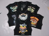 China Women's Studded Graphic Cropped Tank Top with Lightweight Fabric and High-Waist Fit for sale