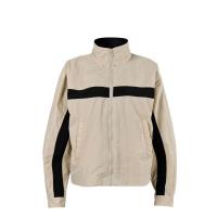 China Women's Lightweight Windbreaker Jacket with High Stand Collar and Front Zipper Closure for sale