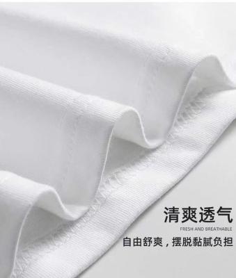 China Men's Floral Cross Print Graphic T-Shirt in Soft Cotton Fabric for Streetwear Style for sale