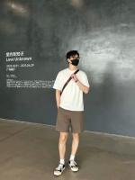 China Men's Oversized Heavyweight Cotton Blend T-Shirt for Streetwear and Casual Wear for sale