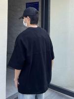 China Men's Oversized Heavyweight Cotton Blend T-Shirt for Streetwear and Casual Wear for sale