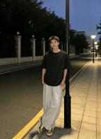 China Men's Oversized Heavyweight Cotton Blend T-Shirt for Streetwear and Casual Wear for sale