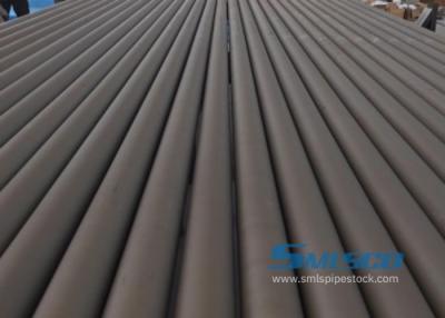 China GOST Annealing Chimney Duplex Seamless Pipe UNS31803 13.7-457.2mm OD 2.11-23.83mm WT Corrosion Resistant for sale