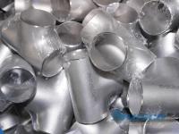 China WP316/L Equal Reducing Tee DN100 Beveled End Butt Welded Fitting ASTM A403 for sale