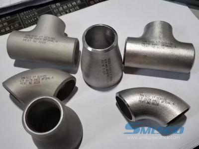 China WP2205 Eccentric Reducer Sch160 ASTM A403 Duplex Steel Butt Weld Fitting for High Pressure Piping for sale