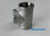 China 316 Stainless Steel Reducing Tee NPT Class 150 Threaded Casting Fitting for 2