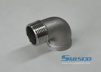 China 304 Stainless Steel 90 Degree Elbow 1 Inch NPT Class 150 Threaded Pipe Fitting for sale