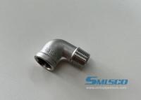China 304 Stainless Steel 45 Degree Elbow 3/4 NPT Class 150 Threaded Fitting for sale