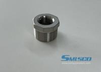 China 316 Stainless Steel Casting Reducing Bushing Class 150 NPT 1 x 3/4 Inch Hex Head for sale