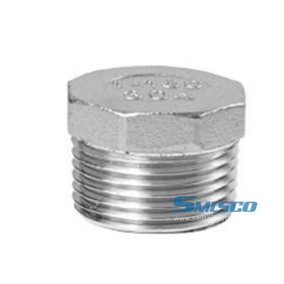 China 316 Stainless Steel Hex Plug Class 300 NPT Threaded Casting Fitting - ASTM A351 CF8M Material for sale