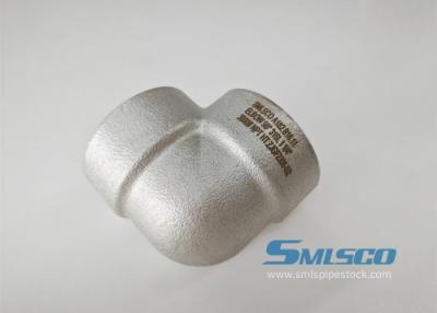 China ASTM A182 F304L Stainless Steel Forged 90° Elbow Class 3000 - 1/8