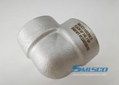 China ASTM A182 B16.11 316L 90° Forged Elbow Fitting 13.7-114.3mm DN8-DN100 for Chemical Industry Piping for sale