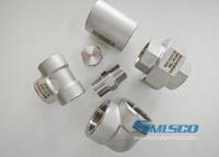 China ASTM A182 F51 Duplex Stainless Steel Threaded Half Coupling for sale