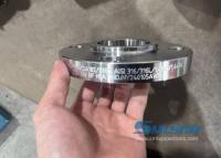 China ASME B16.5 F310S Stainless Steel Socket Weld Flange Class 150 RF - 80