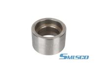 China ASTM A182 F51 Duplex Stainless Steel Threaded Half Coupling for sale