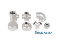 China ASTM A351 316 Stainless Steel Reducing Coupling Class 150 Threaded BSP - 1