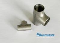 China WP316/L Equal Reducing Tee DN100 Beveled End Butt Welded Fitting ASTM A403 for sale