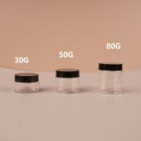 China Cosmetic Packaging 50mm Capacity Transparent PET Bottle with High Transparency and Chemical Corrosion Resistance in B2B Marke for sale