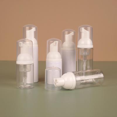 China High-performance and durable cosmetic packaging PET and PP plastic lotion bottle and cosmetic jar with foaming pump for sale