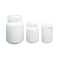 China Transparent PET Plastic Bottle with Flip-top Cap and Moisture-proof Design 30ml Capacity 55mm Bottle Diameter 31.5mm Height for sale