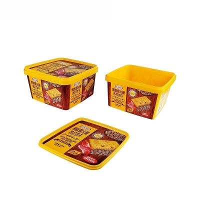 China 500ml Disposable bowl for takeout and delivery 100*100*70mm dimensions and 0.8-1.0mm wall thickness for sale