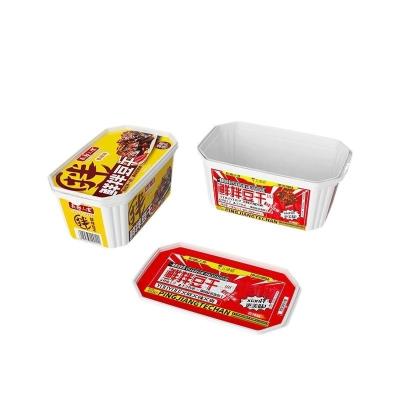 China Disposable bowl for food packaging with lid and and customized design and eco-friendly and and customized logo printing for sale