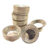 China Food-grade aluminum foil 8011 Disposable bowl with customizable dimensions for food packaging for sale