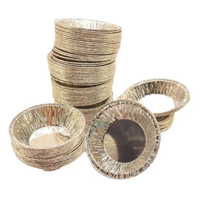 China Food-grade aluminum foil 8011 Disposable bowl with customizable dimensions for food packaging for sale